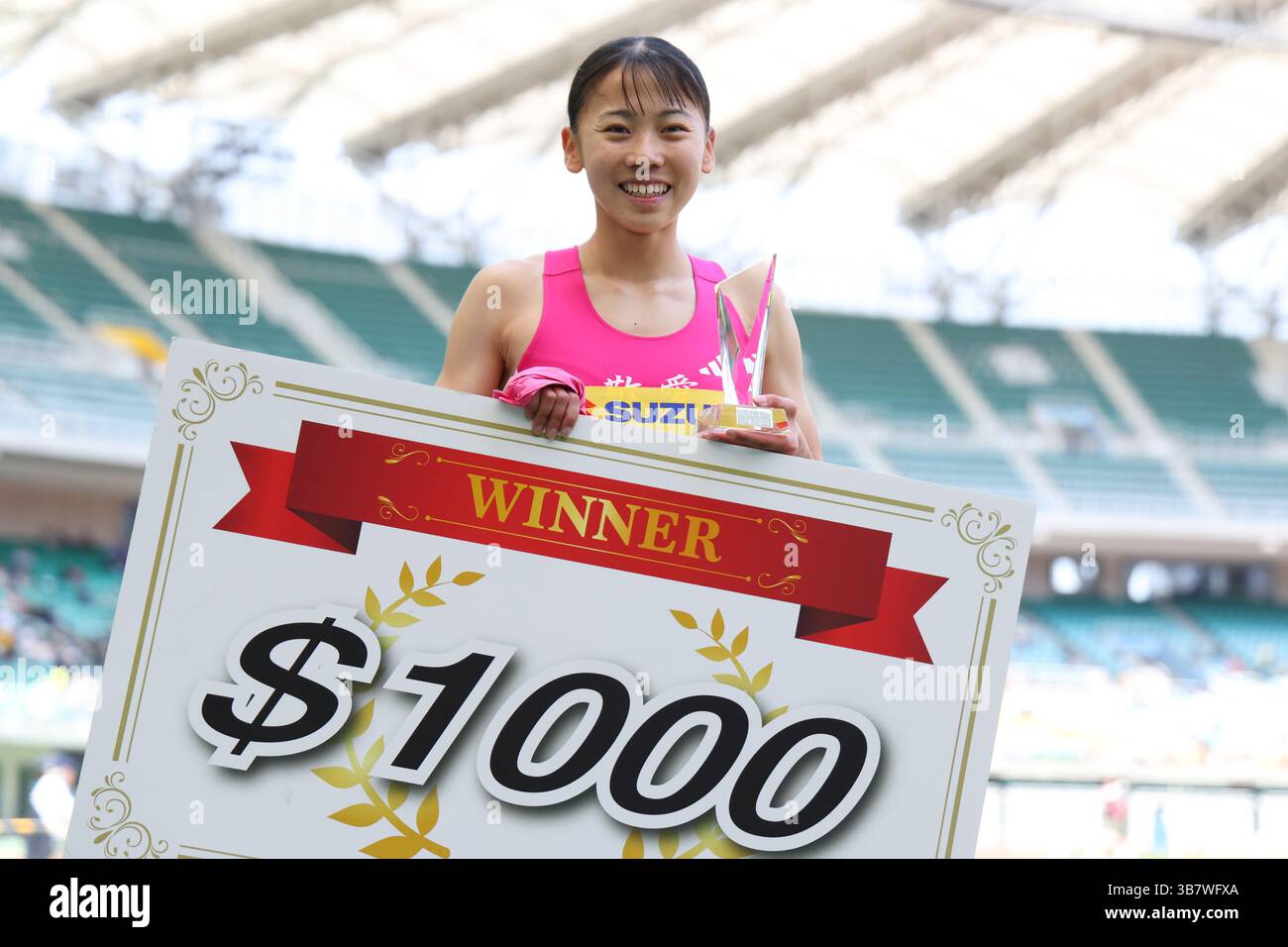 Ecopa Stadium, Shizuoka, Japan. 3rd May, 2025. Rin Kubo, MAY 3, 2025 - Athletics : The 40th ...