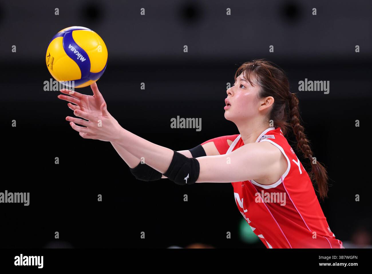 Tokyo, Japan. 3rd May, 2025. Nichika Yamada (NEC) Volleyball : 2024-25 SV.LEAGUE Women ...
