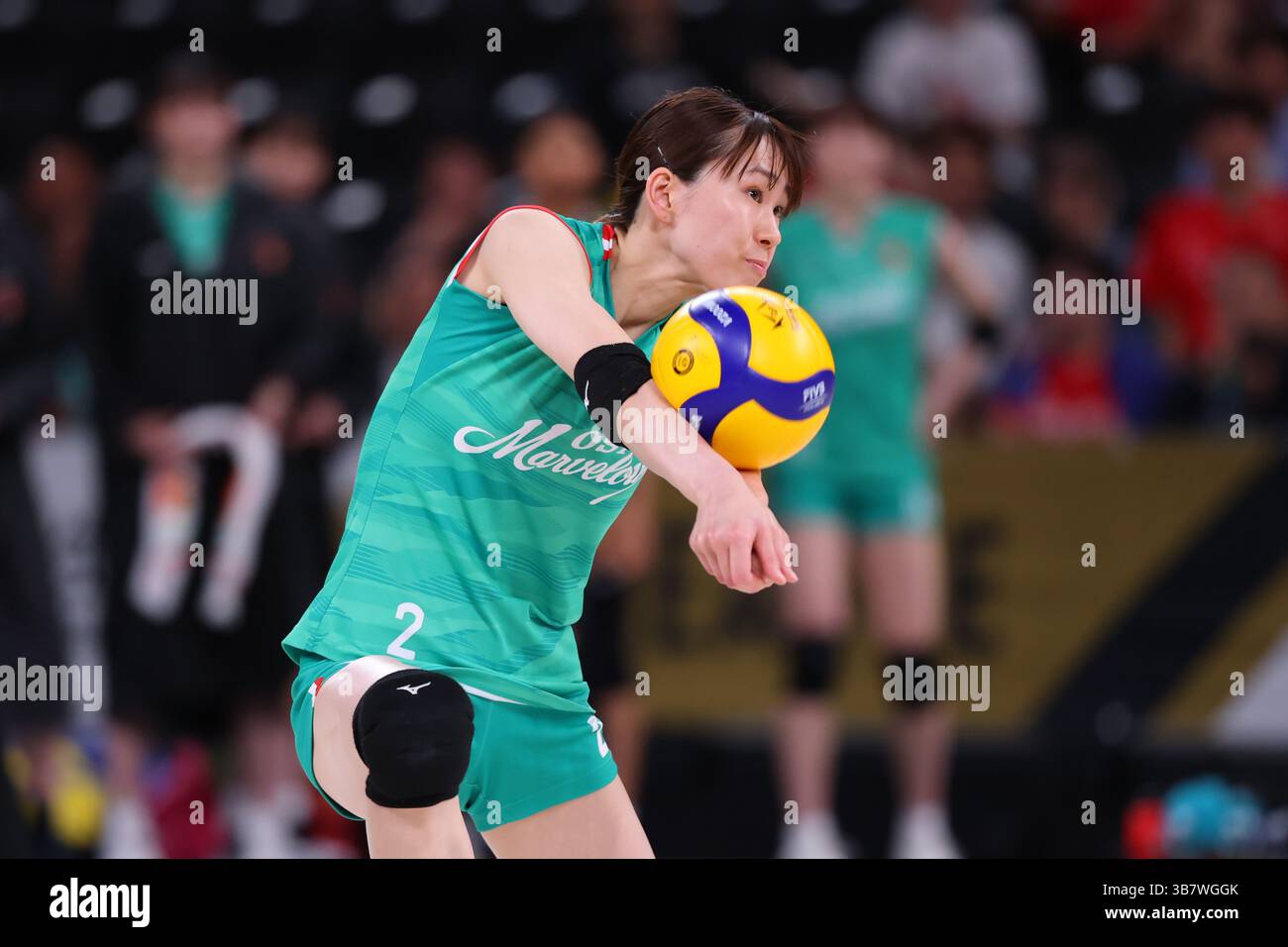 Tokyo, Japan. 3rd May, 2025. Kotona Hayashi () Volleyball : 2024-25 SV.LEAGUE Women Championship ...