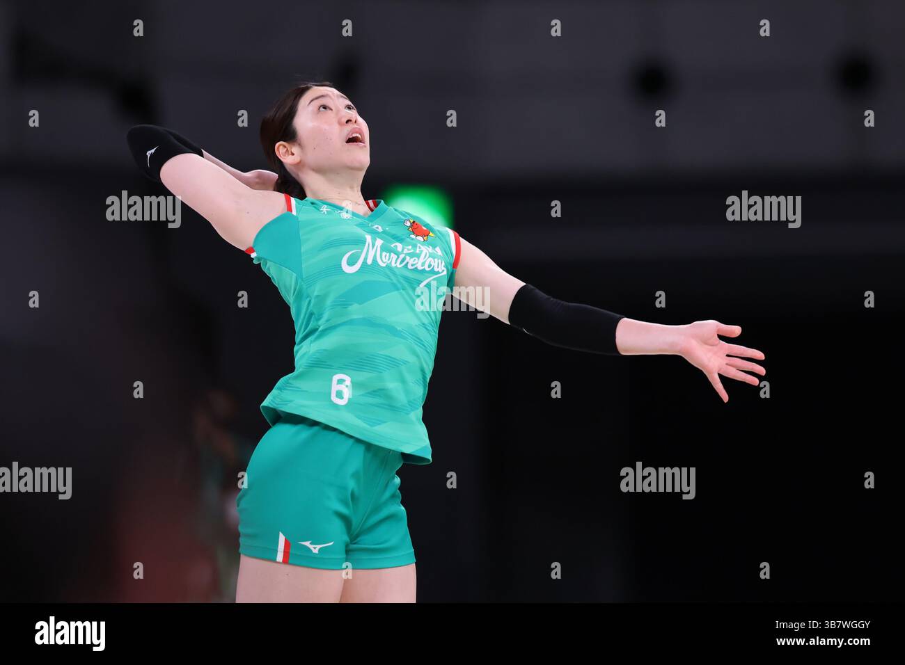 Tokyo, Japan. 3rd May, 2025. Mizuki Tanaka () Volleyball : 2024-25 SV.LEAGUE Women Championship ...