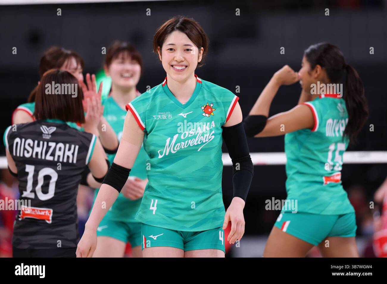 Tokyo, Japan. 3rd May, 2025. Hitomi Shiode () Volleyball : 2024-25 SV ...