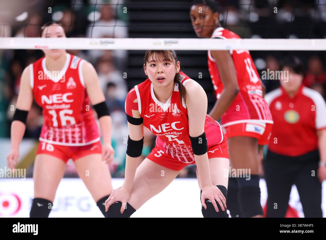 Tokyo, Japan. 3rd May, 2025. Nichika Yamada (NEC) Volleyball : 2024-25 SV.LEAGUE Women ...