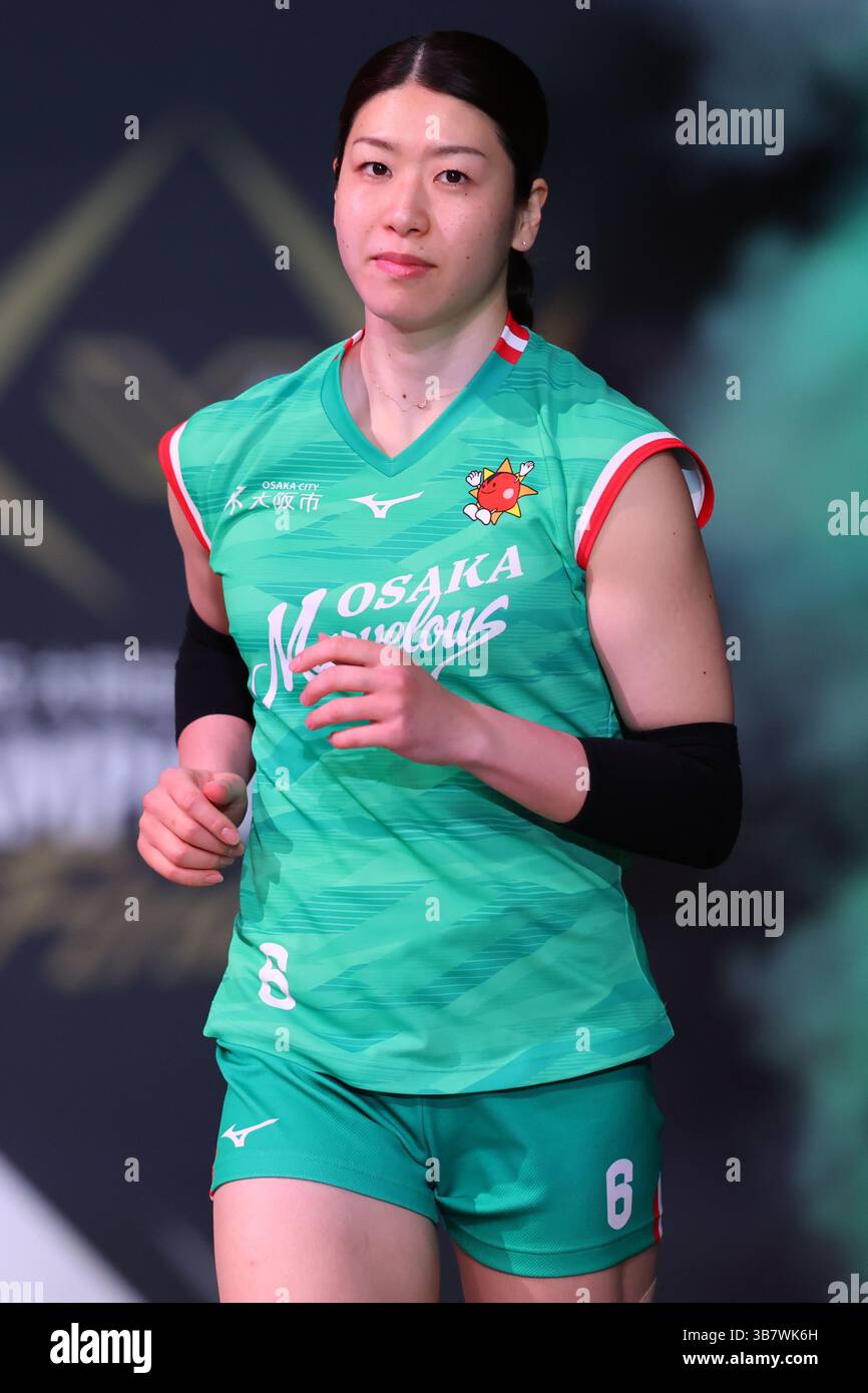 Mizuki Tanaka (), MAY 3, 2025 - Volleyball : 2024-25 SV.LEAGUE Women Championship Finals match ...