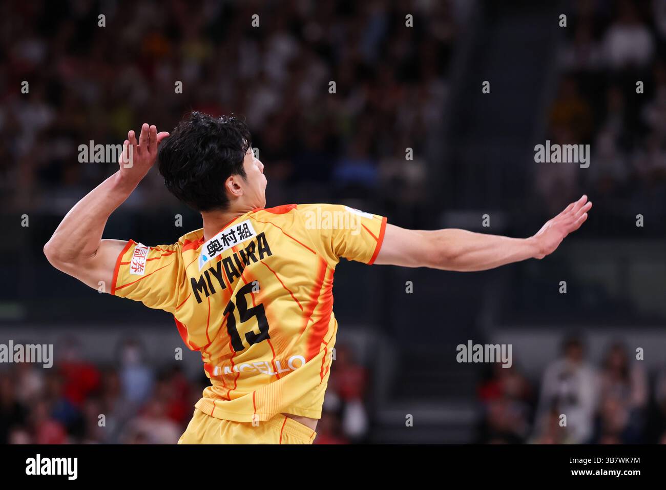 Kento Miyaura (), MAY 3, 2025 - Volleyball : 2024-25 SV.LEAGUE Men ...