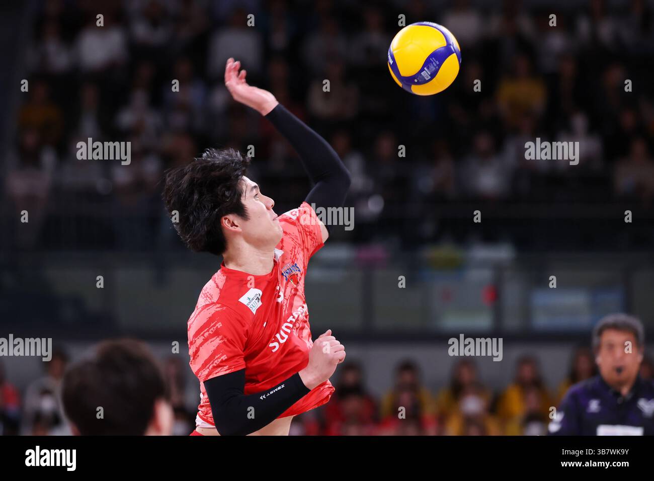 Kenji Sato (), MAY 3, 2025 - Volleyball : 2024-25 SV.LEAGUE Men Championship Finals match ...