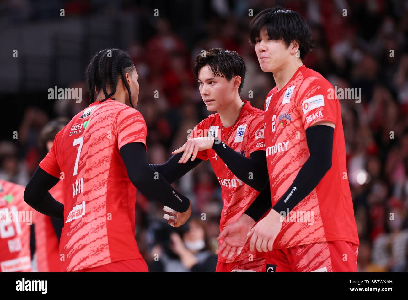 Ran Takahashi (), Suntory Sunbirds Osaka team group, MAY 3, 2025 ...