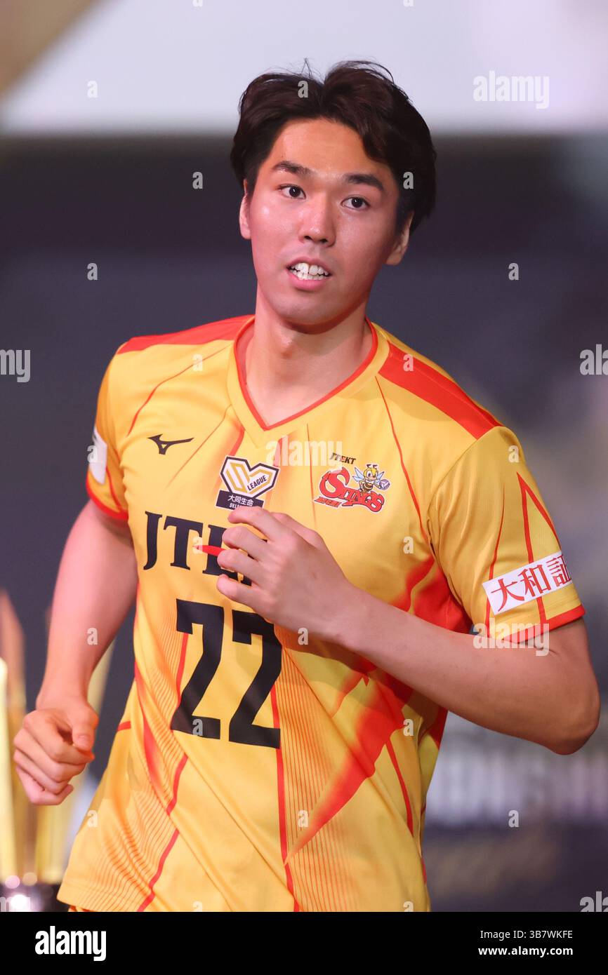 Daigo Iwamoto (), MAY 3, 2025 - Volleyball : 2024-25 SV.LEAGUE Men Championship Finals match ...