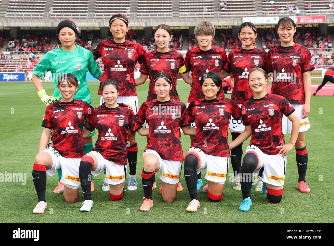 Urawa Reds Ladies team group line-up, MAY 4, 2025 - Football / Soccer ...