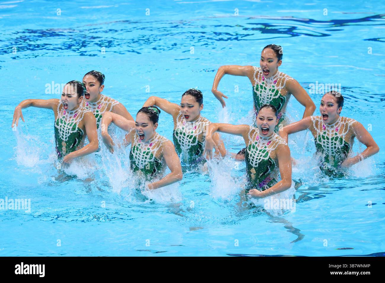 Tokyo, Japan. 5th May, 2025. Japan team group (JPN) Artistic Swimming ...