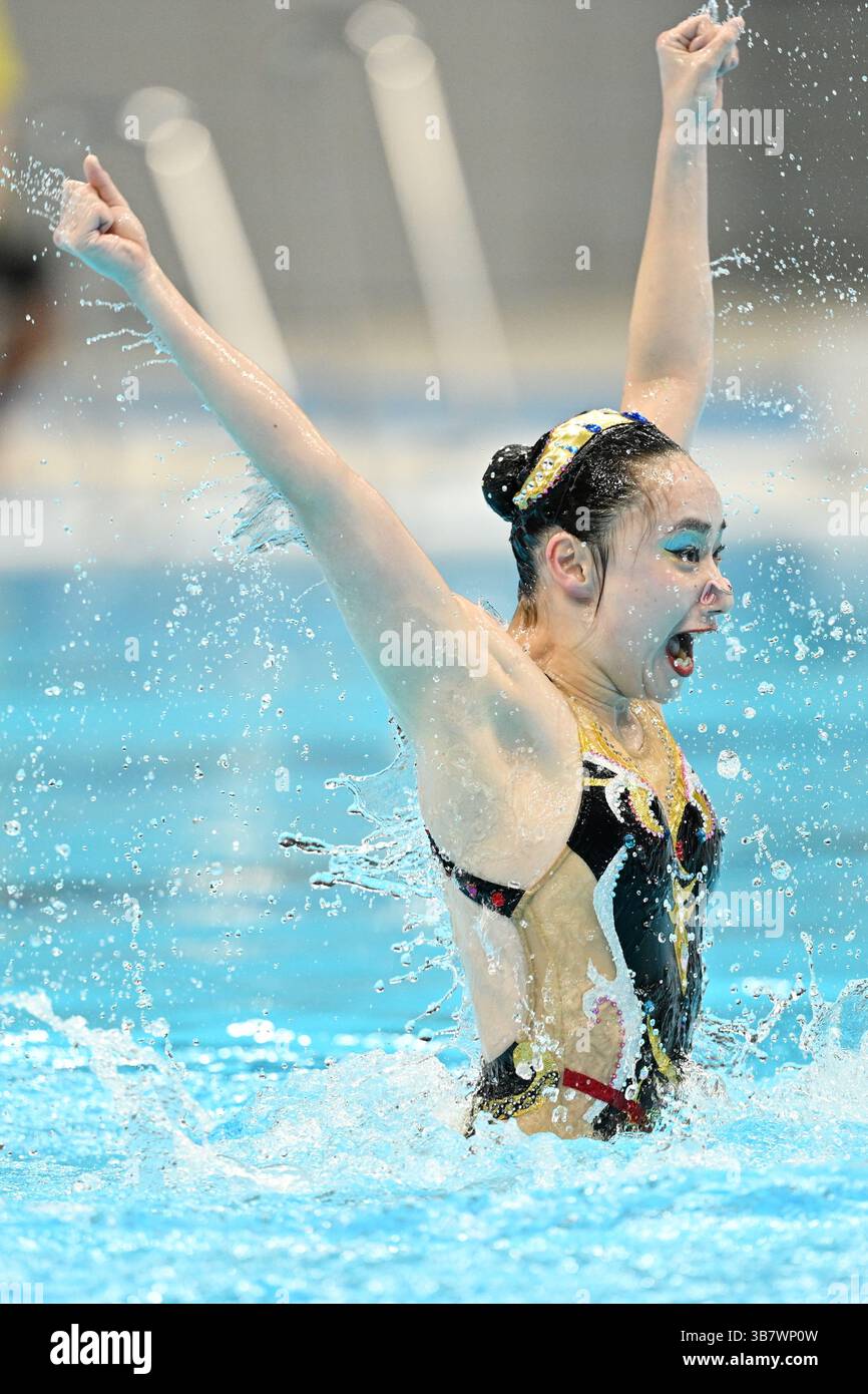 Tokyo Aquatics Centre, Tokyo, Japan. 4th May, 2025. Ayaka Koyama, MAY 4, 2025 - Artistic ...