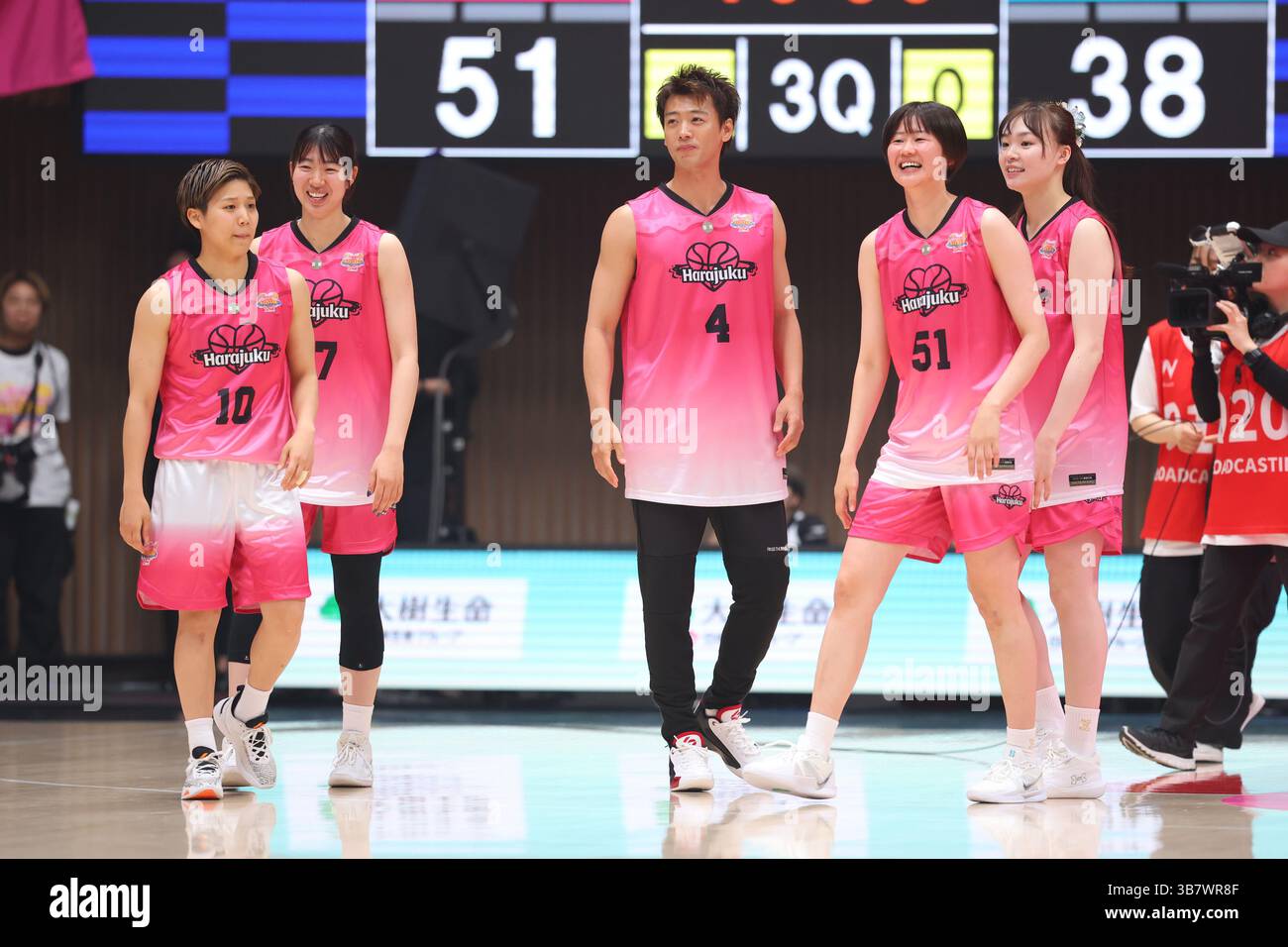 Tokyo, Japan. 6th May, 2025. Ryoma Takeuchi, Team Harajuku Basketball : Kasugai W LEAGUE All ...