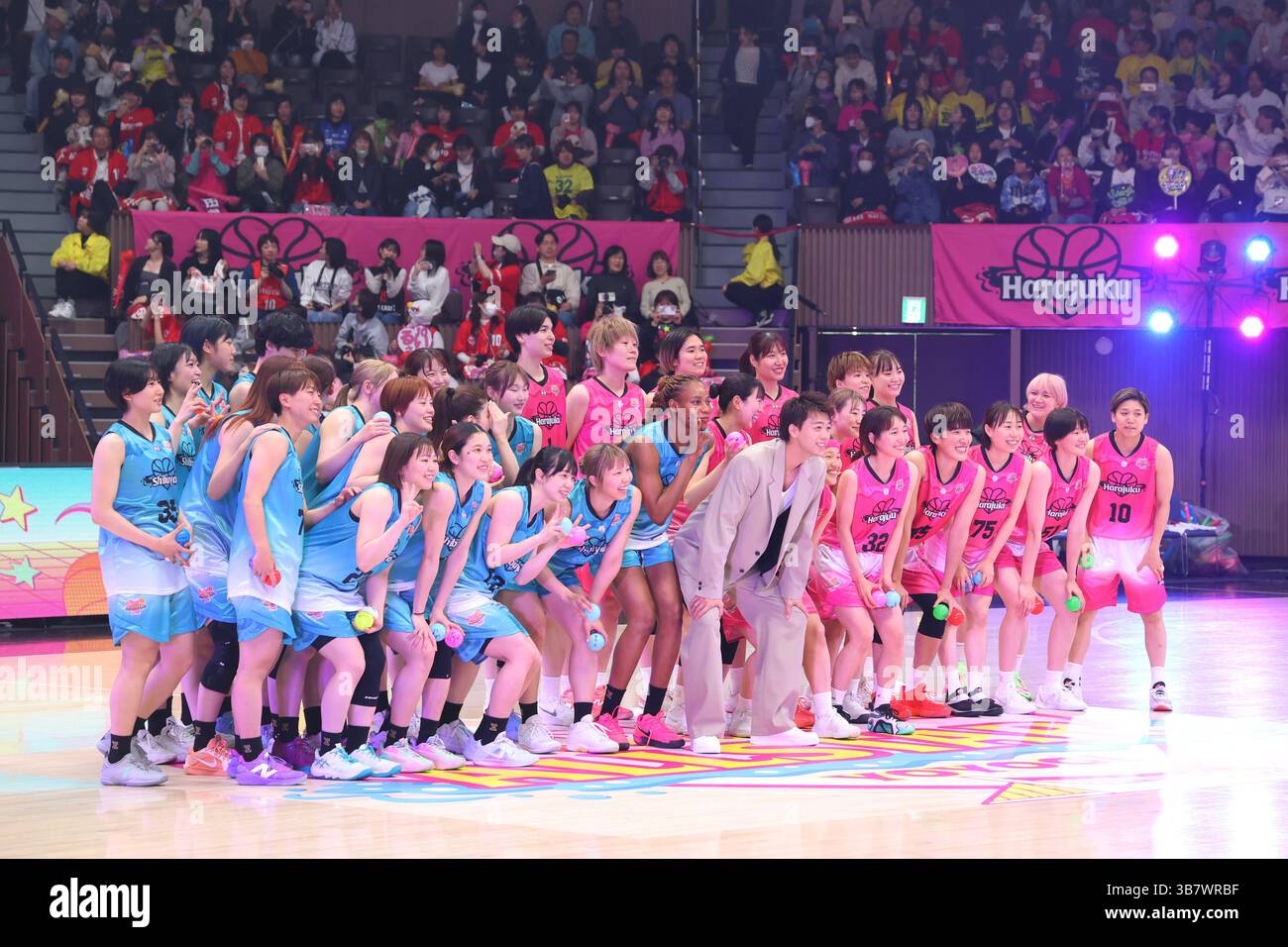 Tokyo, Japan. 6th May, 2025. Ryoma Takeuchi, Two team group Basketball : Kasugai W LEAGUE All ...