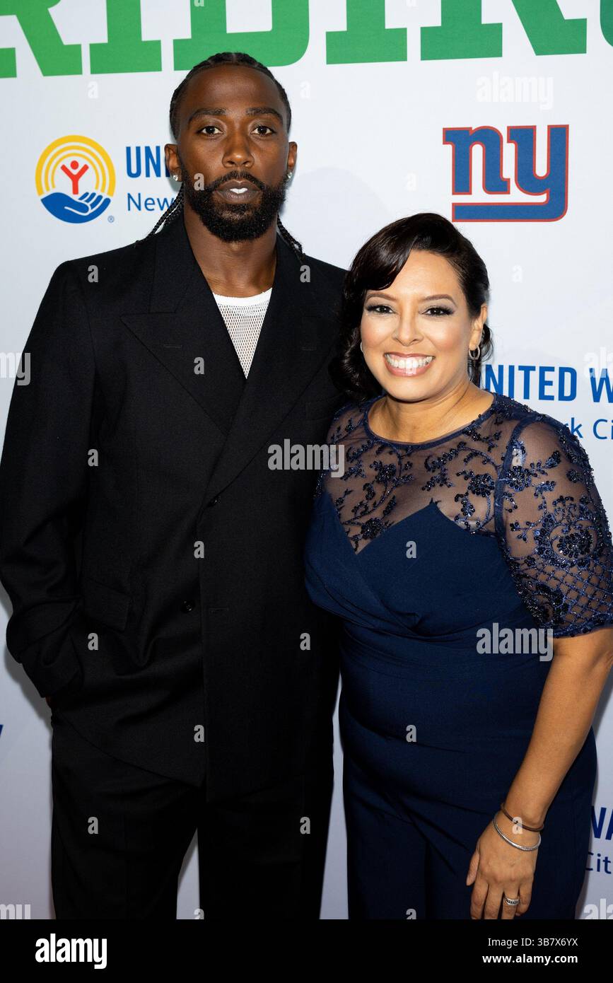 Ny. 06th May, 2025. Tyrod Taylor, Grace Bonilla at arrivals for 32nd ...