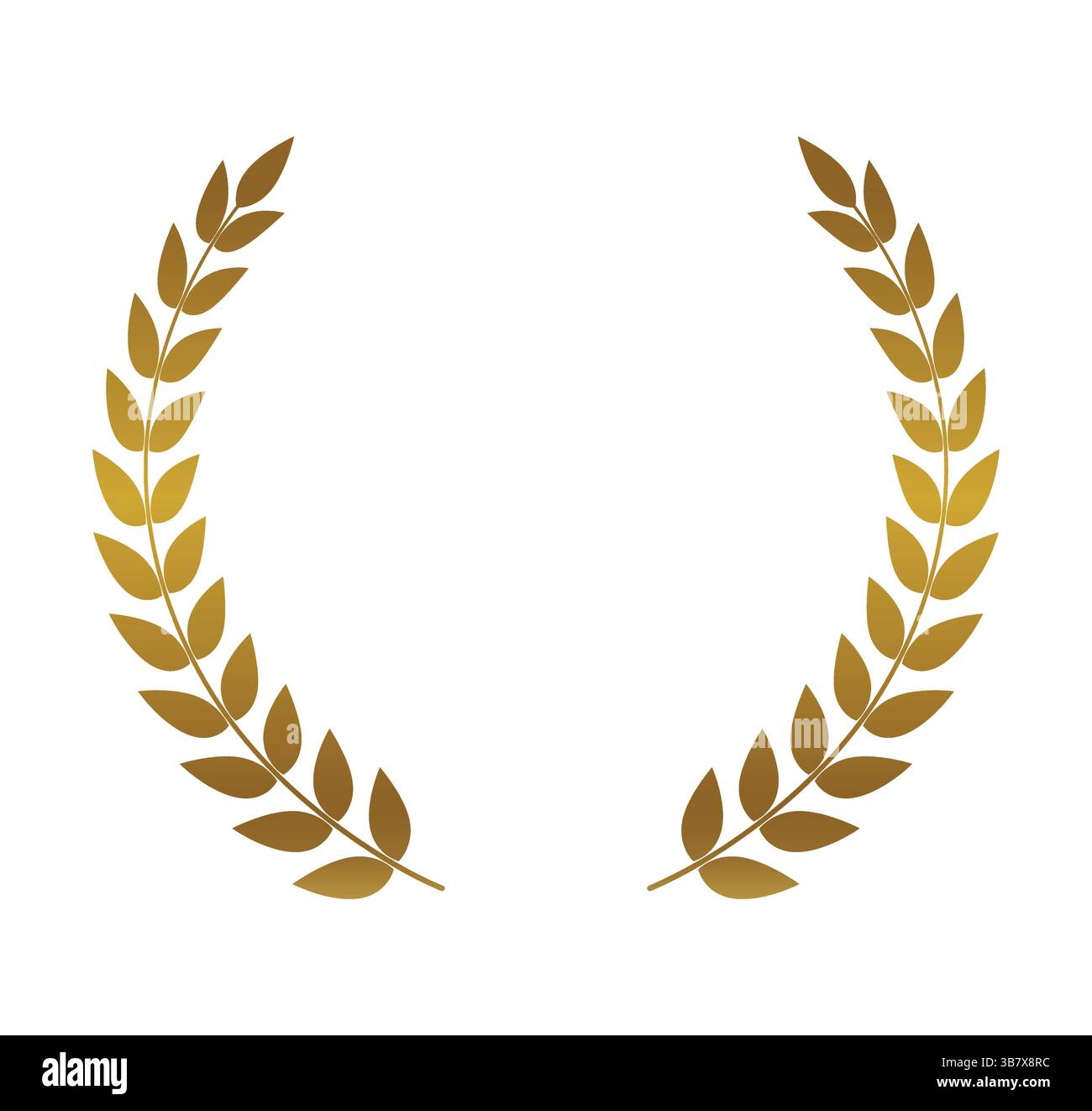 The Golden Laurel Wreath symbolizes victory, success, and achievement across various fields ...