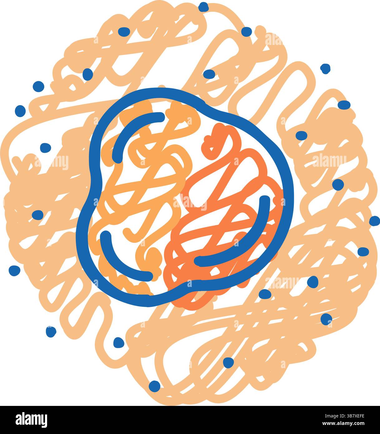 one color mole icon doodle illustration Stock Vector Image & Art - Alamy