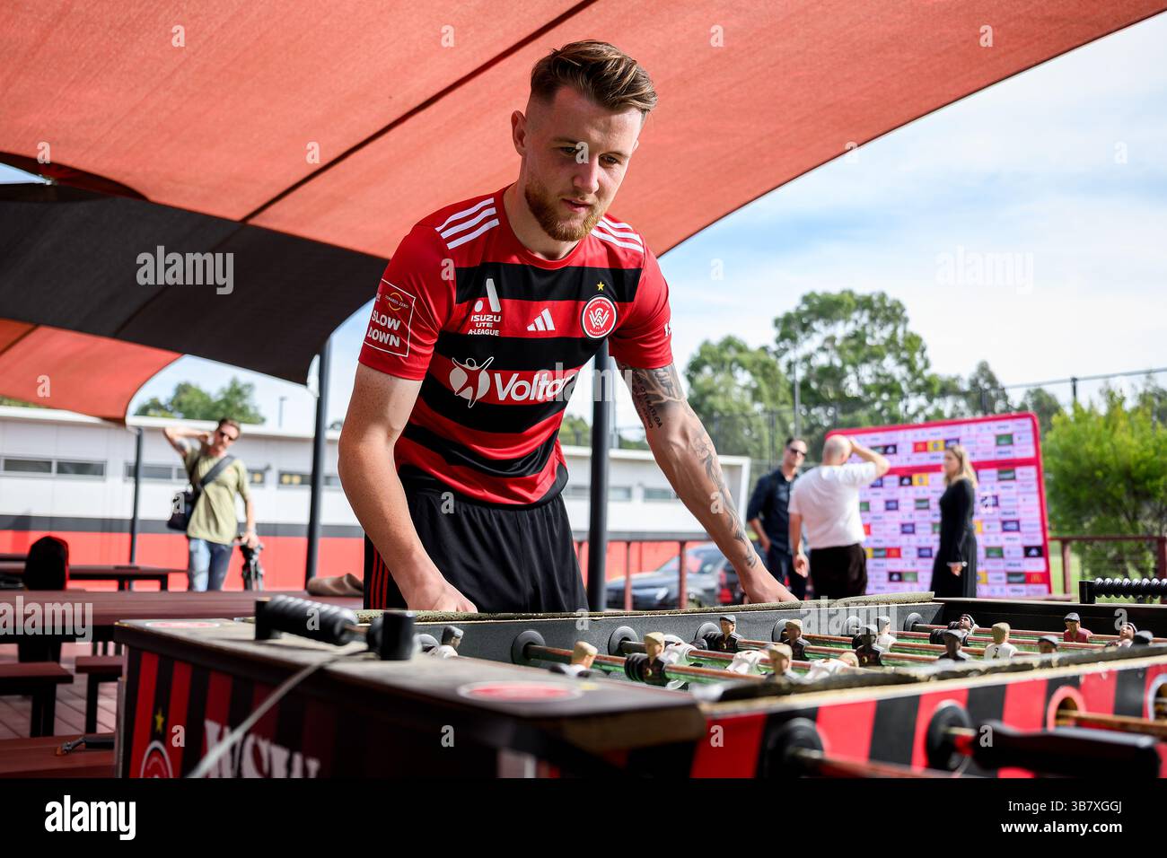 Sydney, Australia. 07th May, 2025. Western Sydney Wanderers' Anthony ...