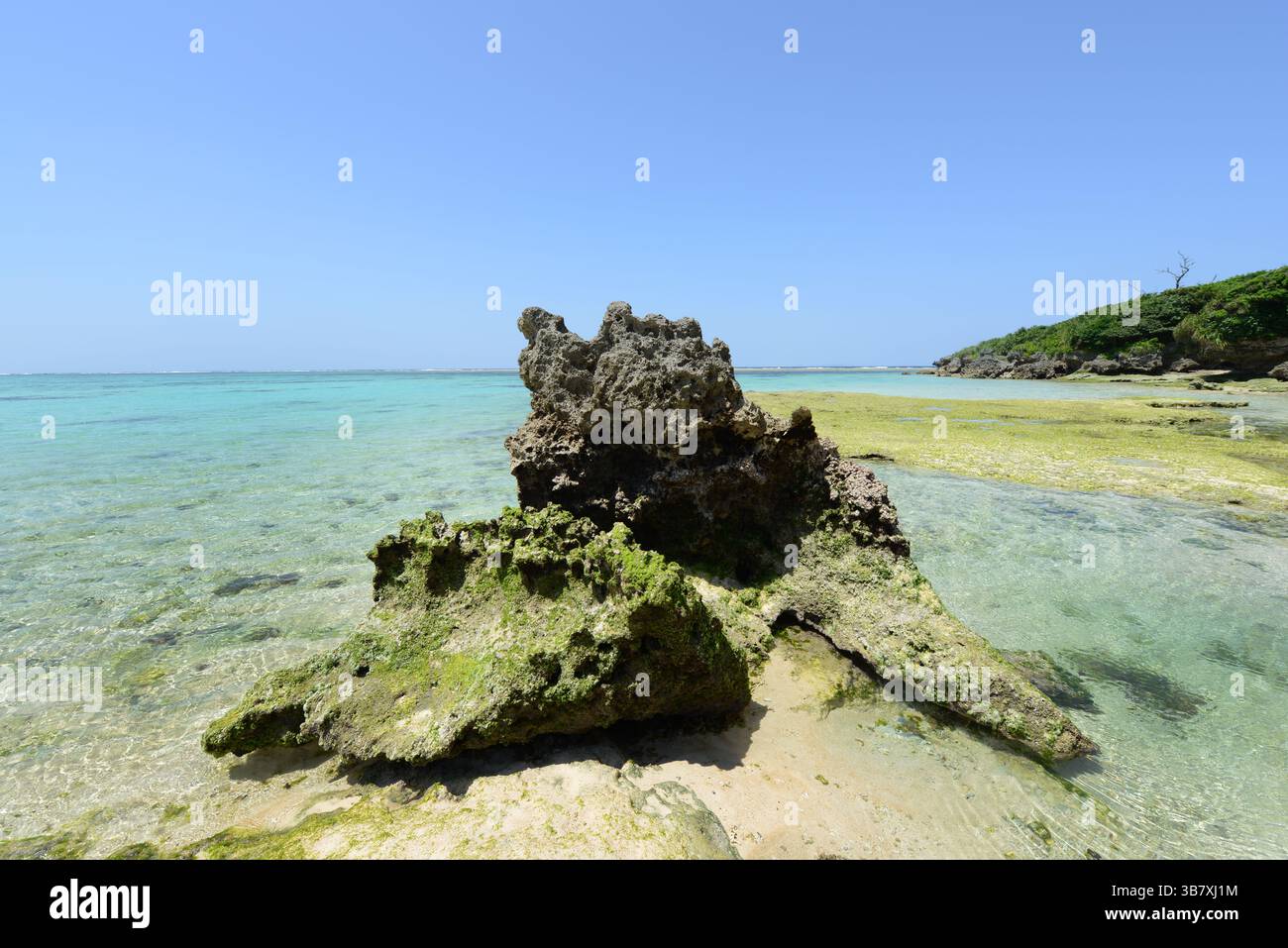 The beautiful Nagahama Beach in Okinawa, Japan Stock Photo - Alamy