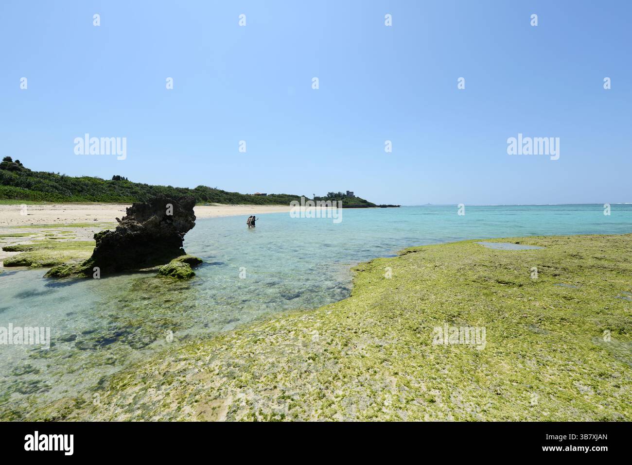 The beautiful Nagahama Beach in Okinawa, Japan Stock Photo - Alamy