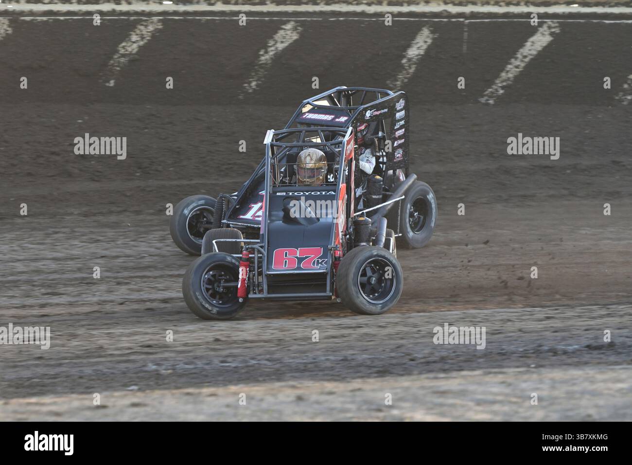 KOKOMO, IN - APRIL 27: Emerson Axsom (67K) Keith Kunz/Curb-Agajanian ...