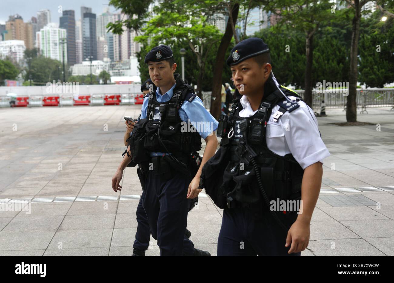 June 4, 2024, Hong Kong, CHINA: In Hong Kong PTU ( Police Tactical Unit ...