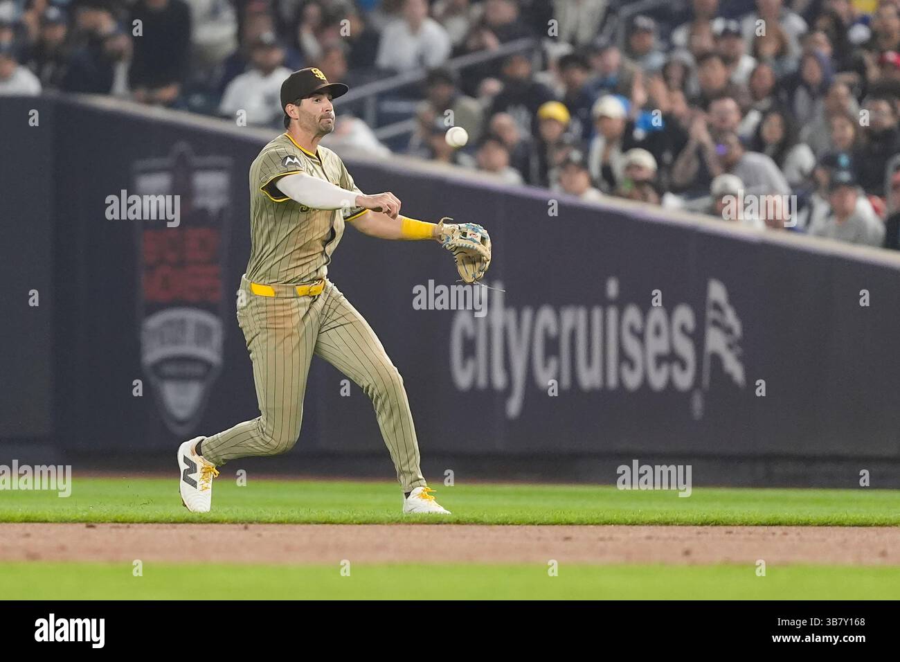 BRONX, NY - MAY 06: San Diego Padres Second Baseman Tyler Wade (14 ...