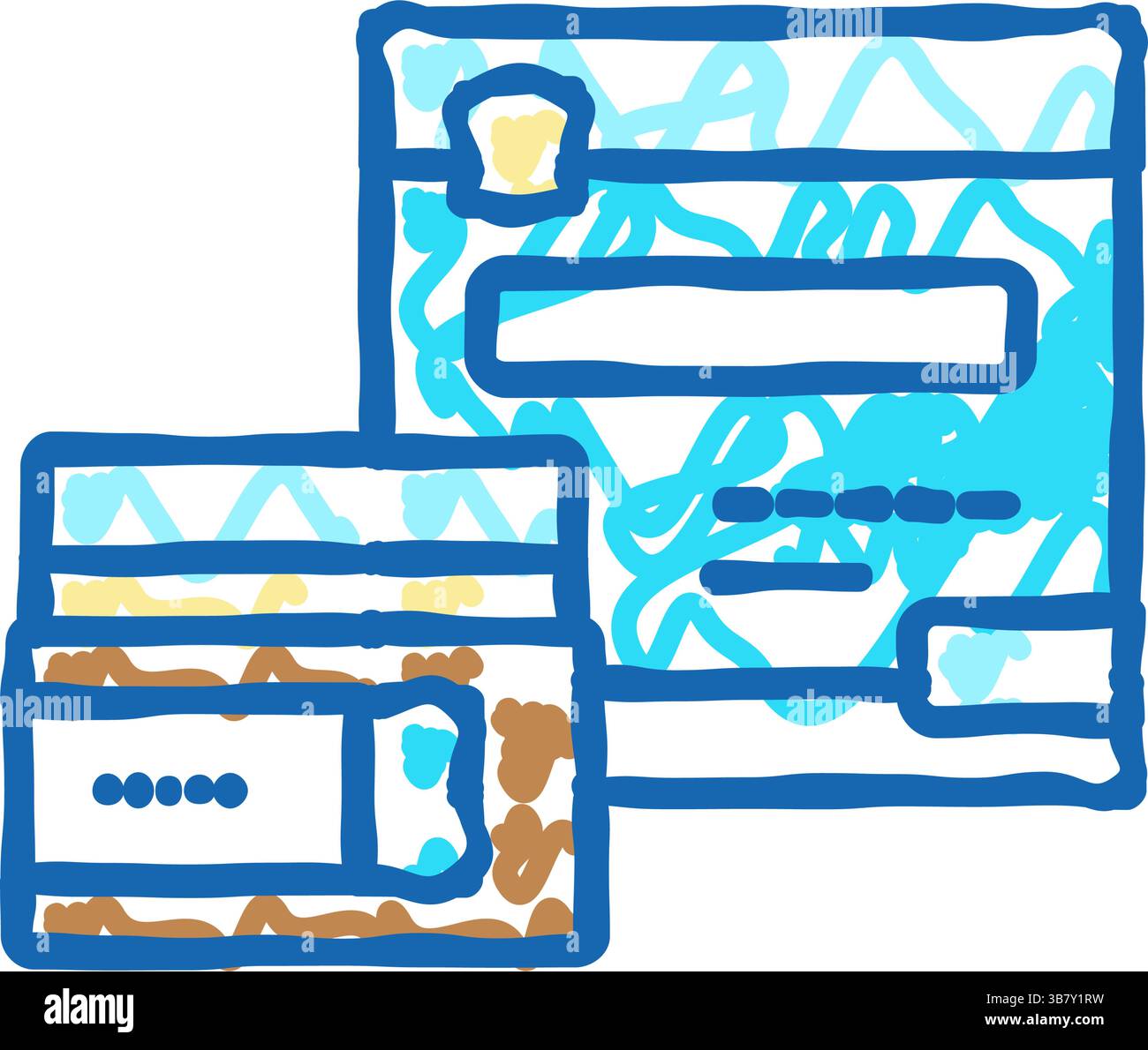 gel scar icon doodle illustration Stock Vector Image & Art - Alamy