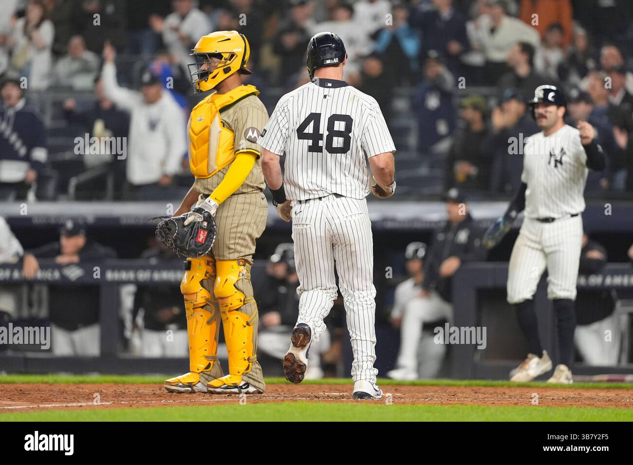 BRONX, NY - MAY 06:New York Yankees First Baseman Paul Goldschmidt (48 ...