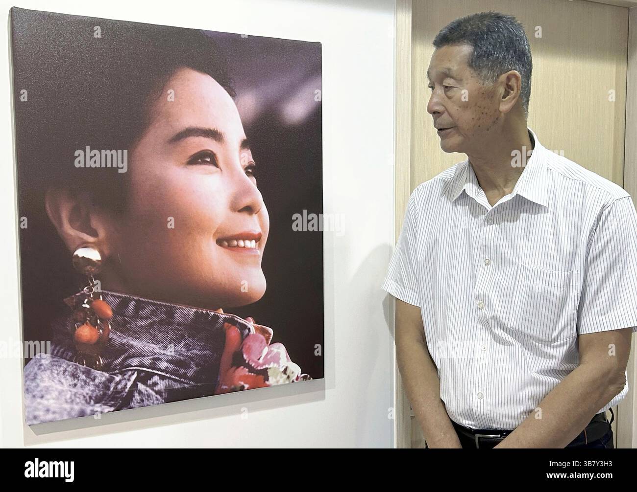 Teng Chang-fu, chairman of the Teng Lai-jun Cultural and Educational ...