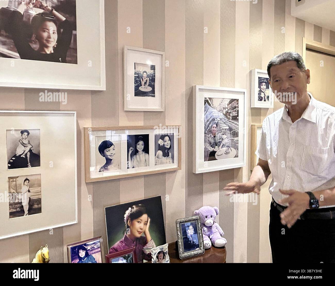 Teng Chang-fu, chairman of the Teng Lai-jun Cultural and Educational ...
