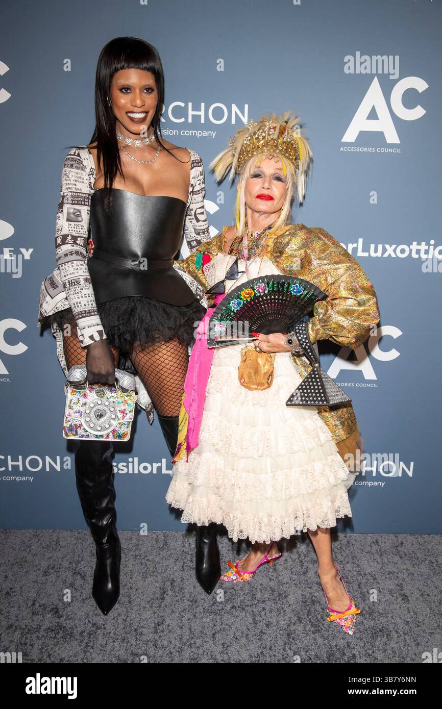 New York, United States. 06th May, 2025. (L-R) Laverne Cox and Betsey ...