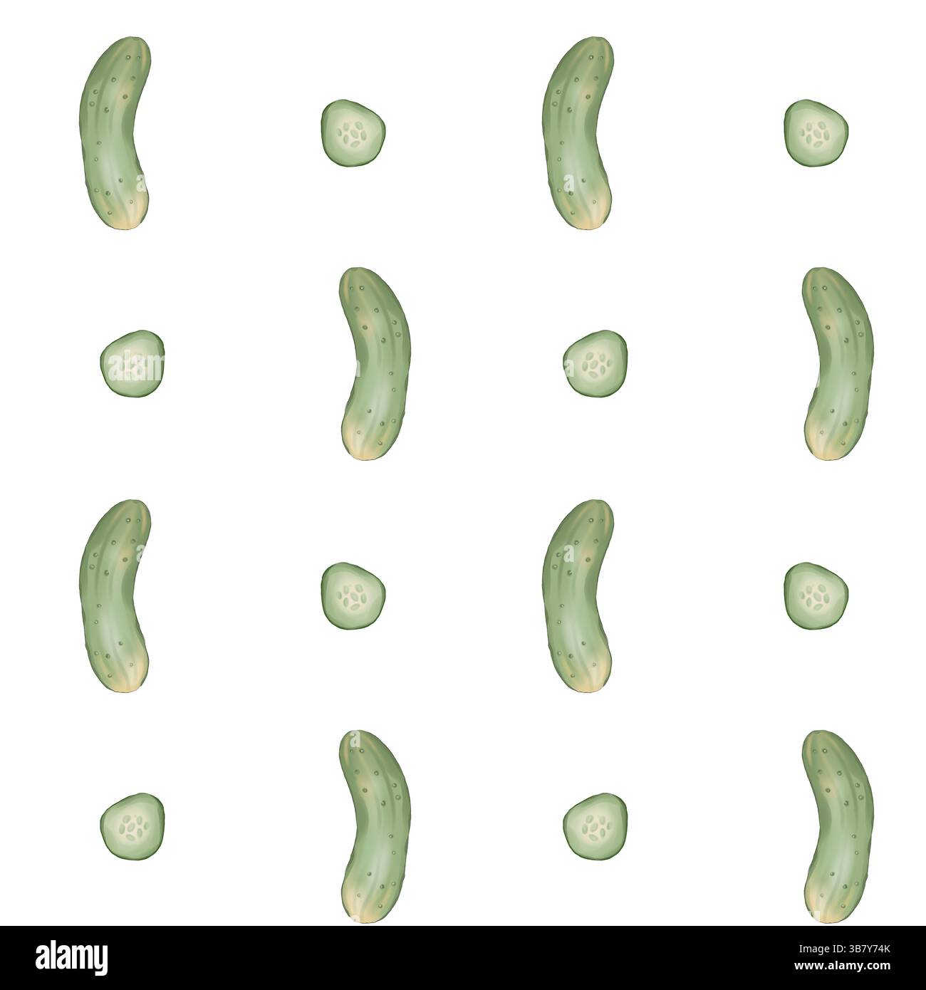 Seamless pattern vegetables Cut Out Stock Images & Pictures - Alamy