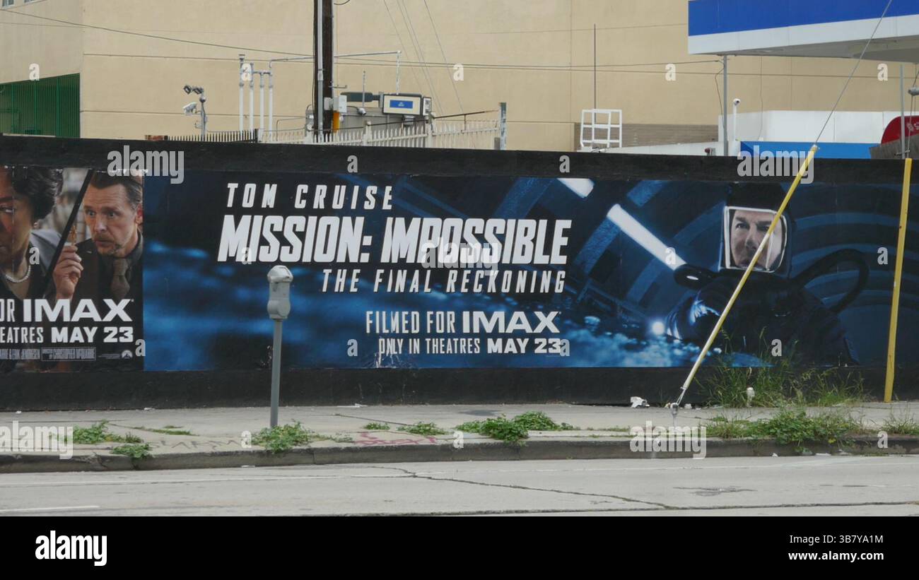 Los Angeles, California, USA 6th May 2025 Tom Cruise Mission Impossible ...