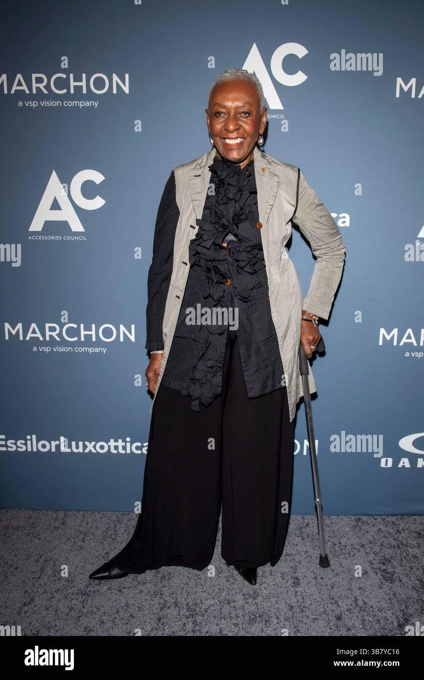New York, United States. 06th May, 2025. Bethann Hardison attends the ...