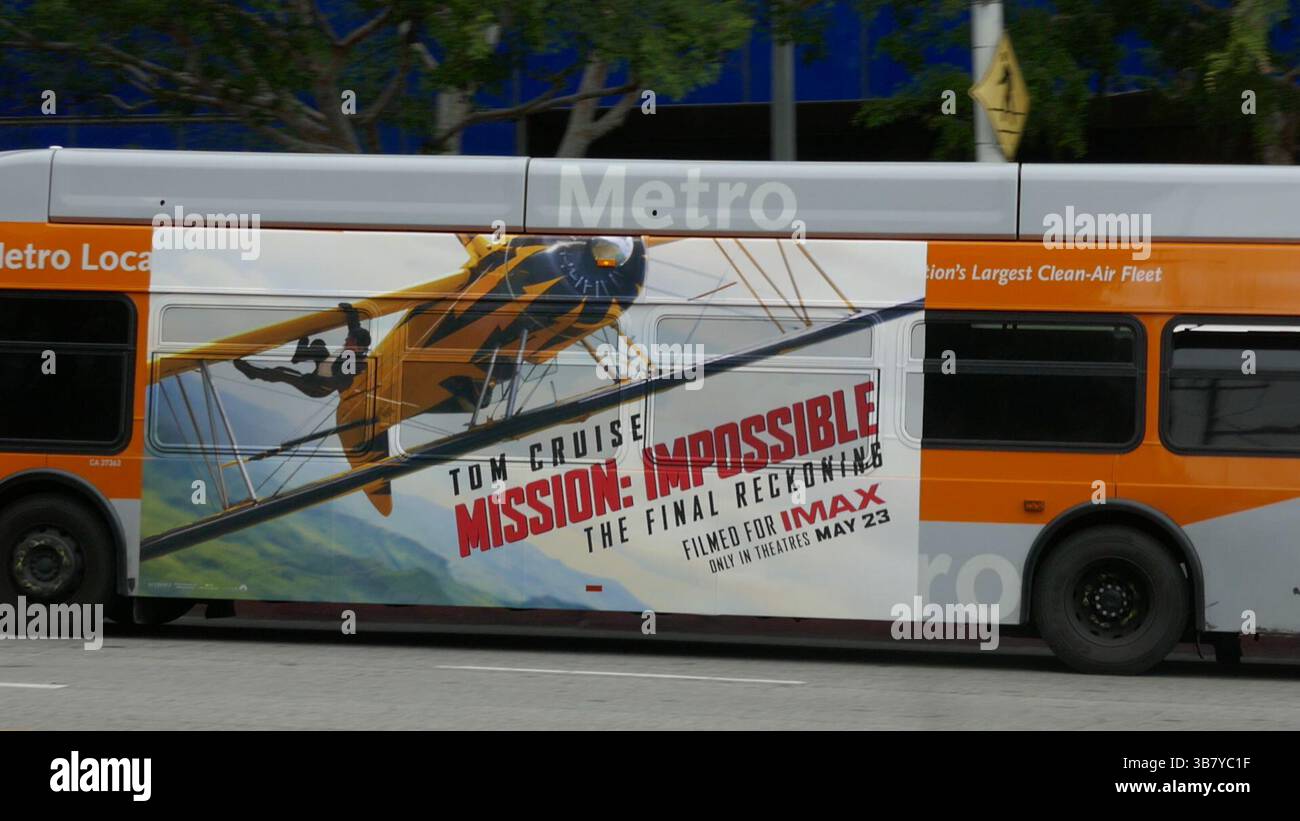 Los Angeles, California, USA 6th May 2025 Tom Cruise Mission Impossible ...