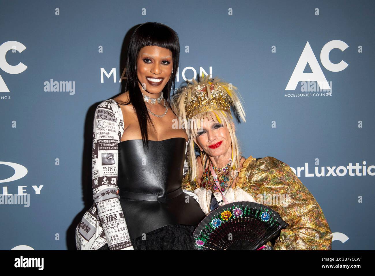 New York, United States. 06th May, 2025. (L-R) Laverne Cox and Betsey ...