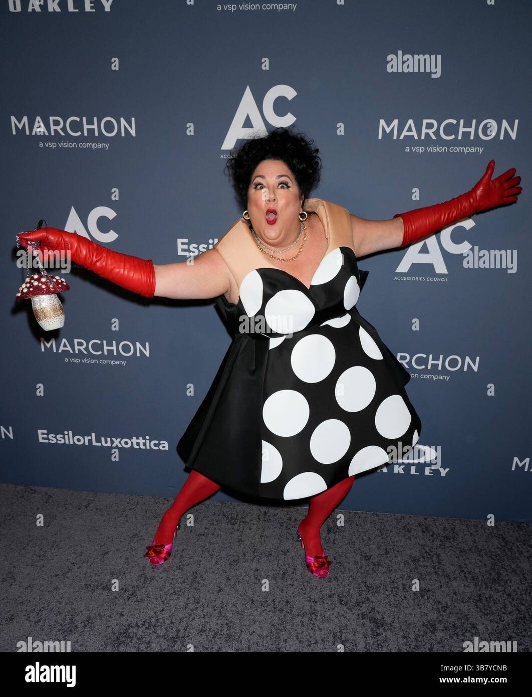 Ashley Longshore wearing Marc Jacobs during the Accessory Council presents the 2025 ACE Awards ...