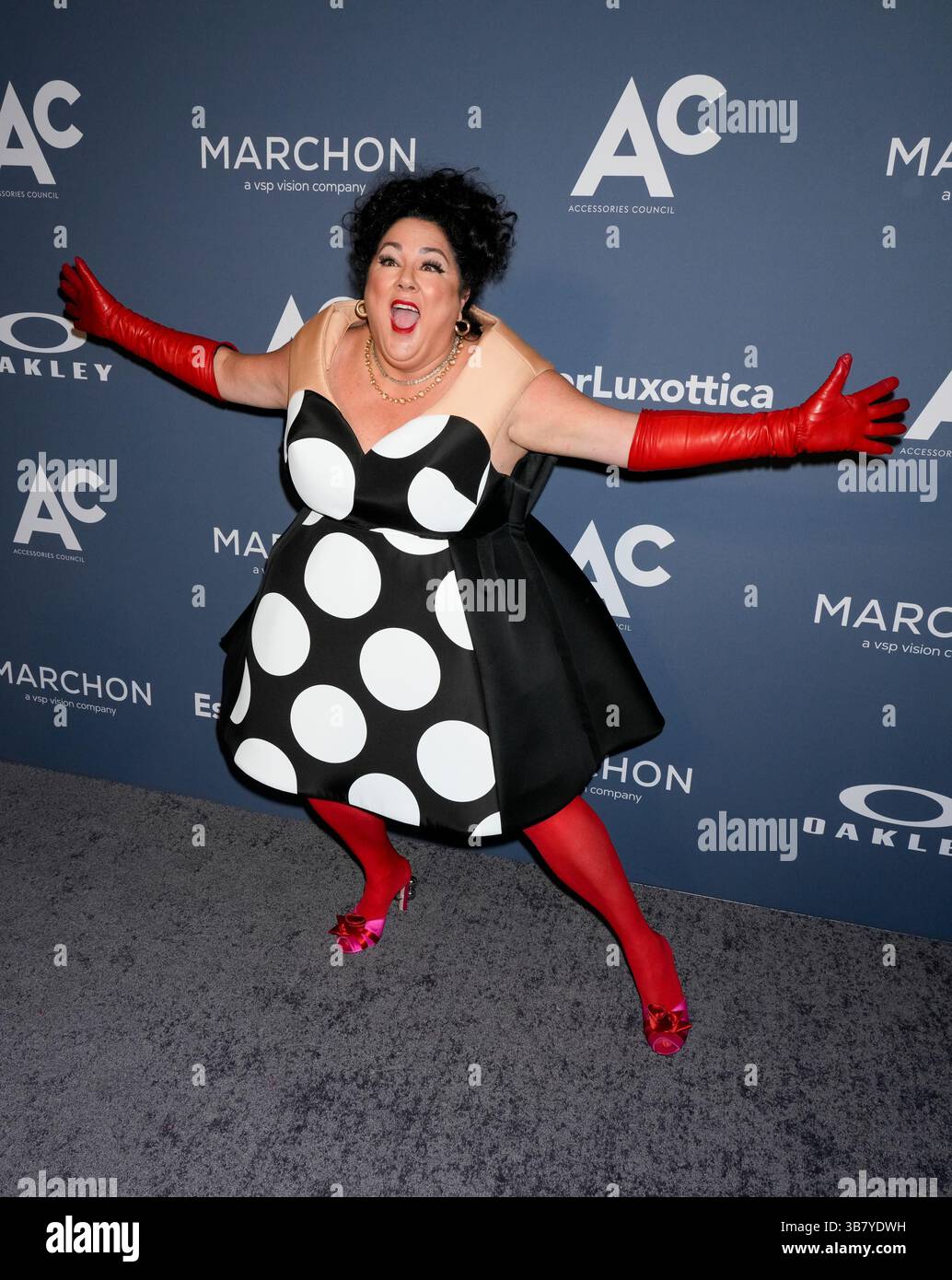 Ashley Longshore wearing Marc Jacobs during the Accessory Council ...