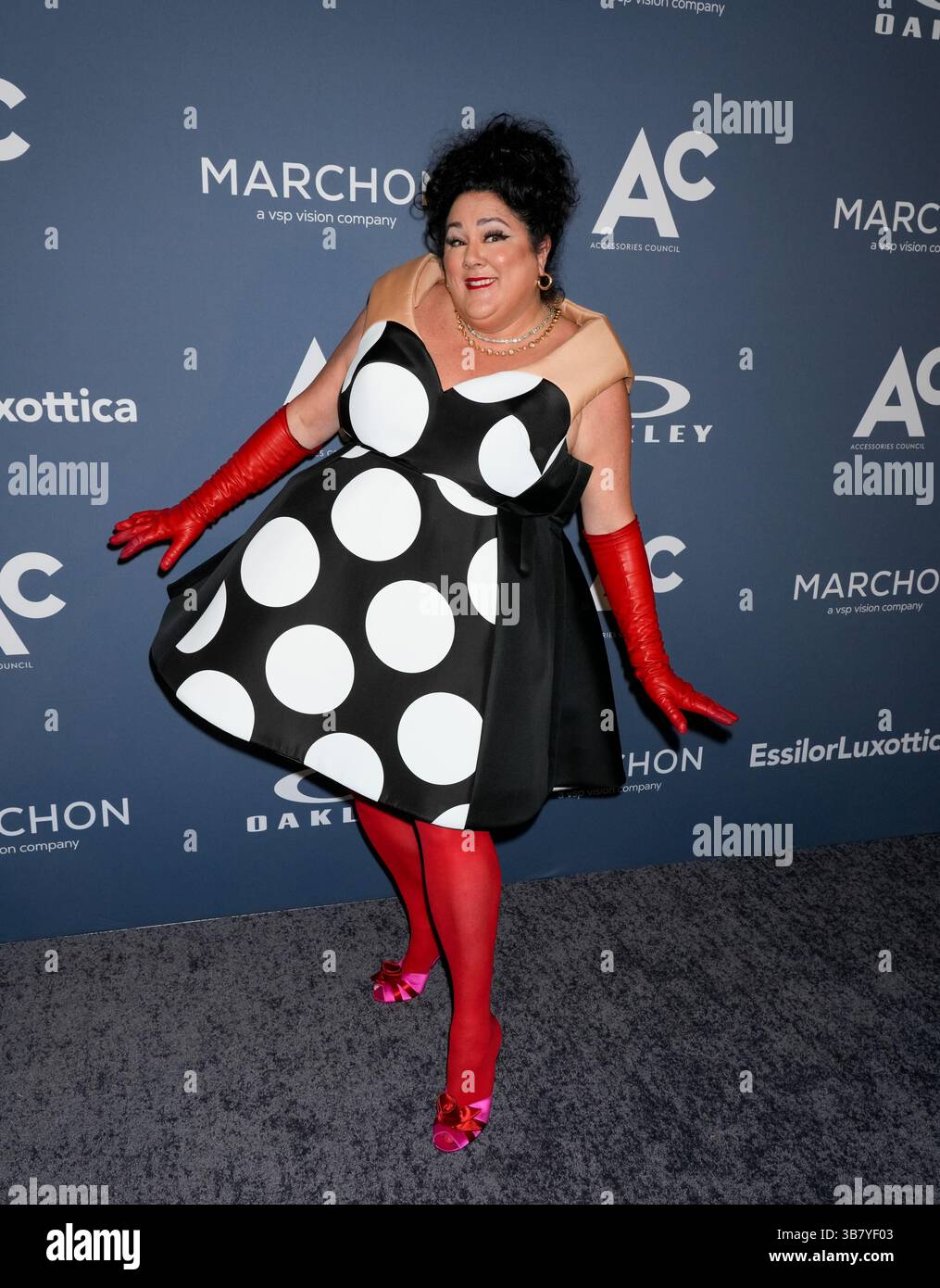 Ashley Longshore wearing Marc Jacobs during the Accessory Council presents the 2025 ACE Awards ...