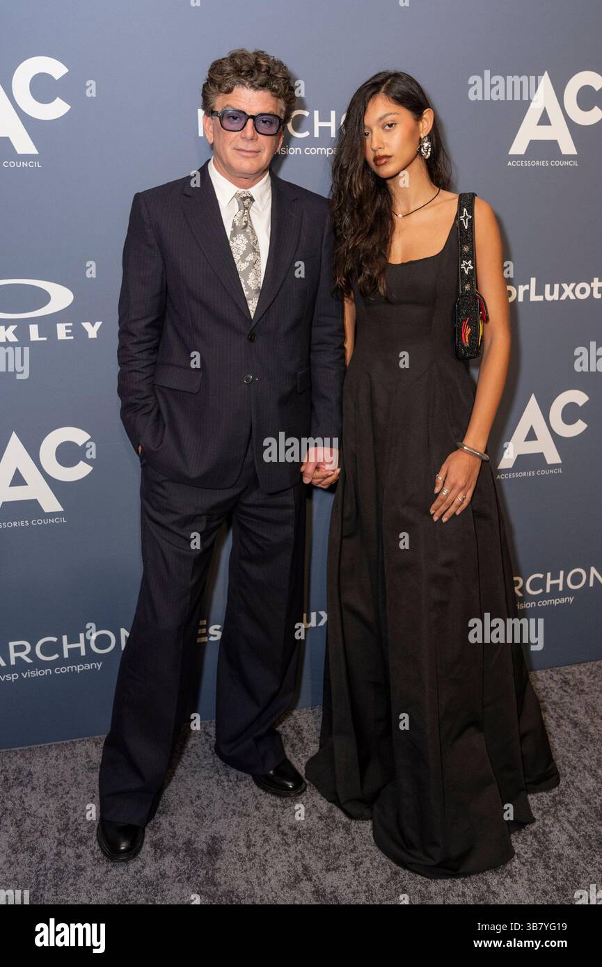 New York, United States. 06th May, 2025. George Augusto (L) attends ...
