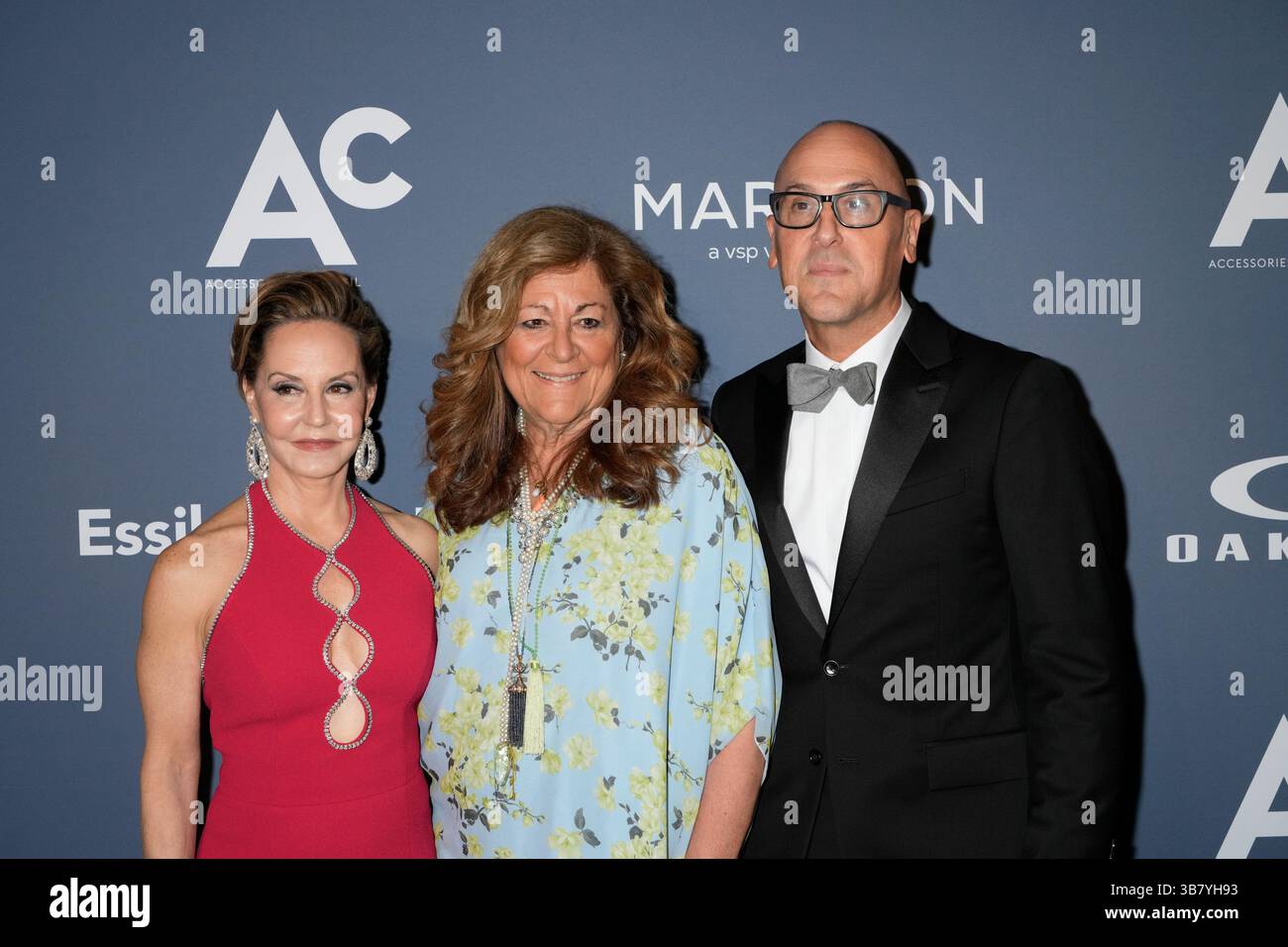 L-R: Karen Giberson, Fern Mallis, Frank Zambrelli during the Accessory ...