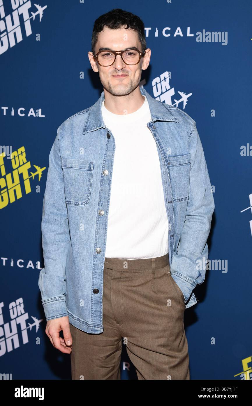 Wesley Taylor attends the 'Fight or Flight' New York Premiere at AMC ...