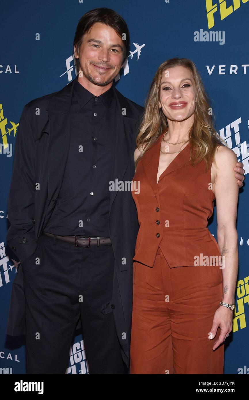 New York, USA. 06th May, 2025. (L-R) Josh Hartnett and Katee Sackhoff ...
