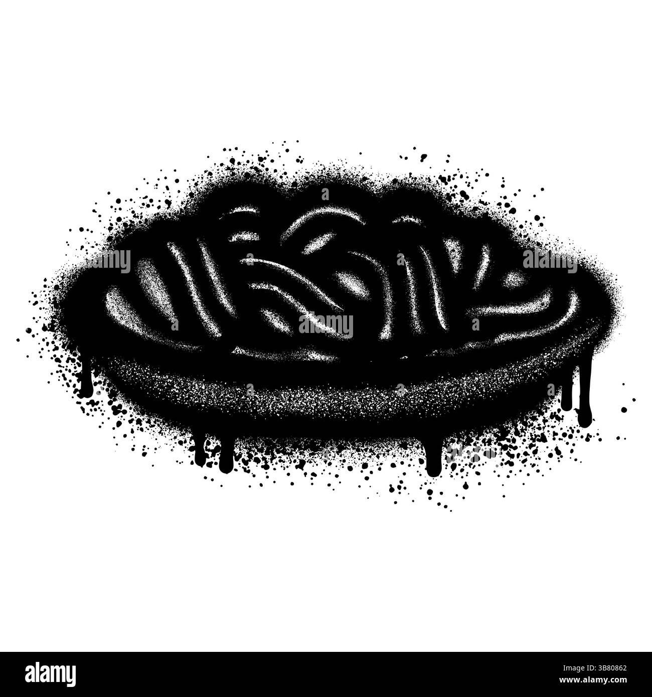 Spaghetti graffiti Stock Vector Images - Alamy