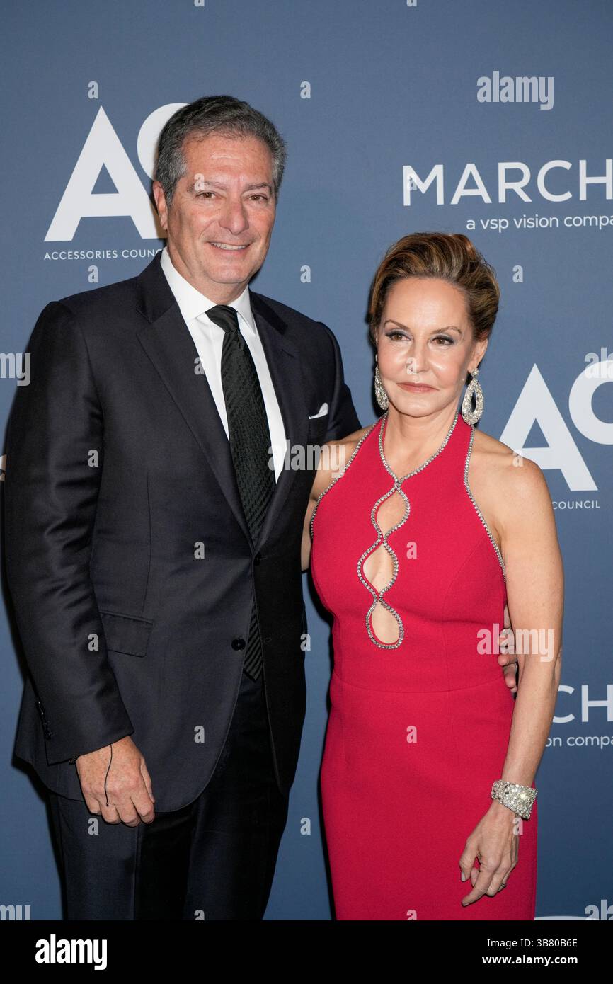 Todd Kahn, Karen Giberson during the Accessory Council presents the ...