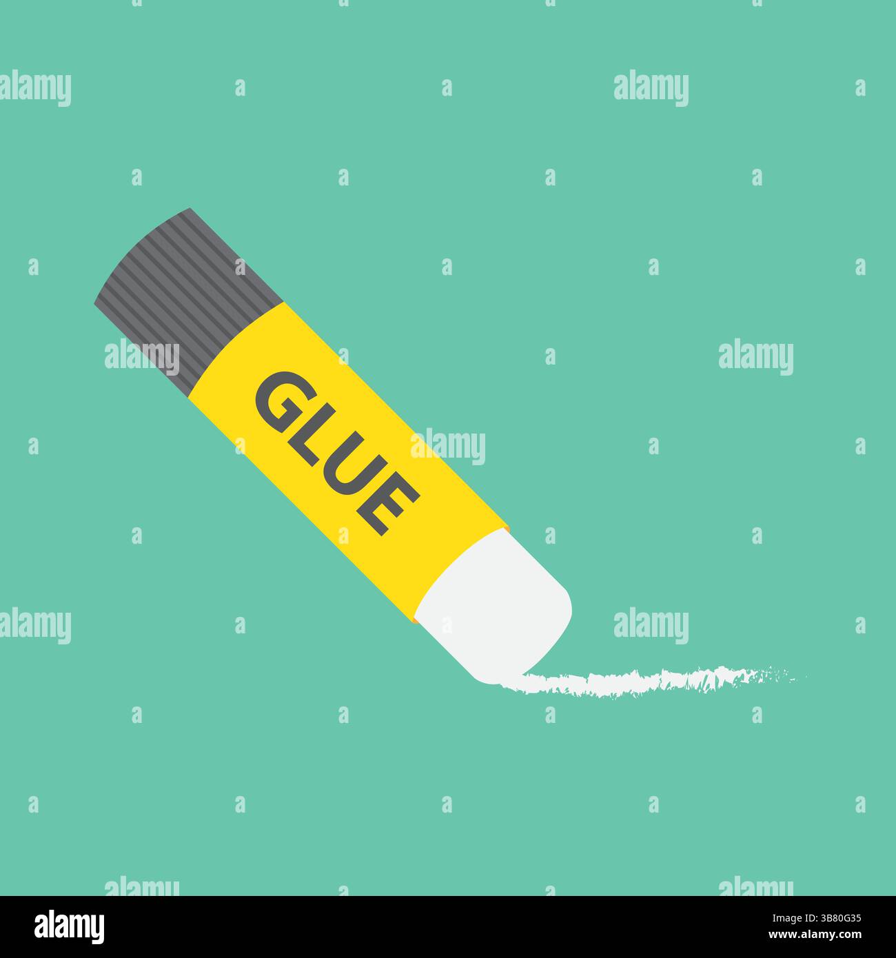 Glue stick icon. Clipart image isolated Stock Vector Image & Art - Alamy