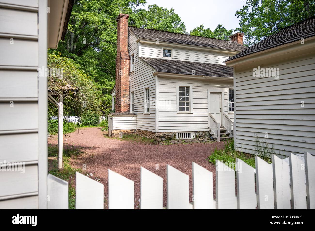Historic Tullie Smith Farmhouse at the Atlanta History Center in ...