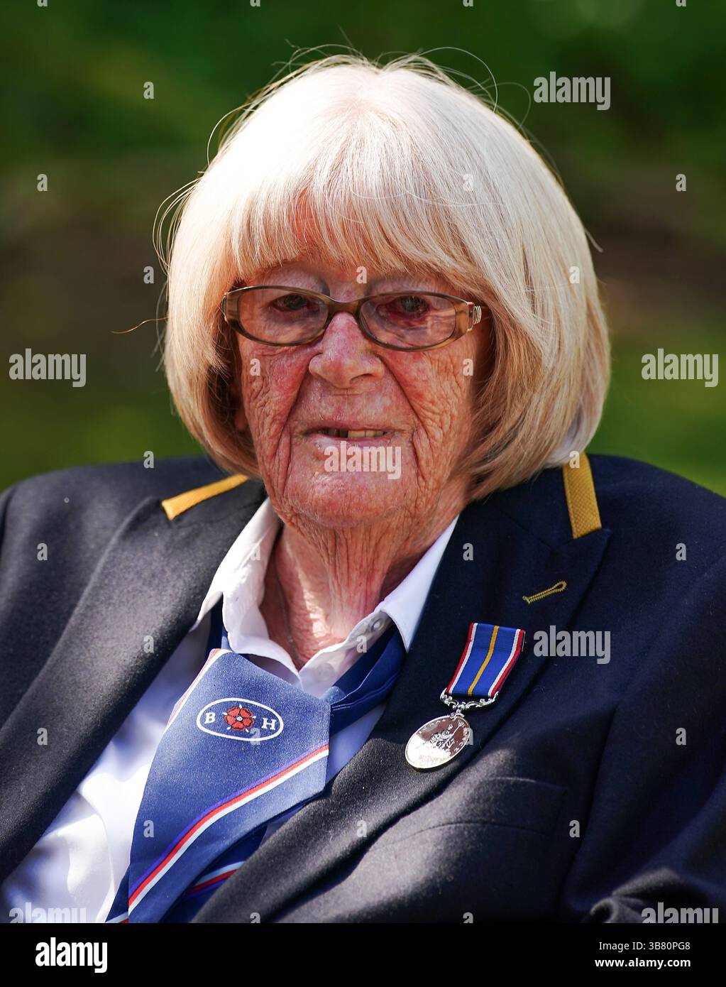 Veteran Jean Mack, 92, who joined the Royal Navy at the age of 21, at ...