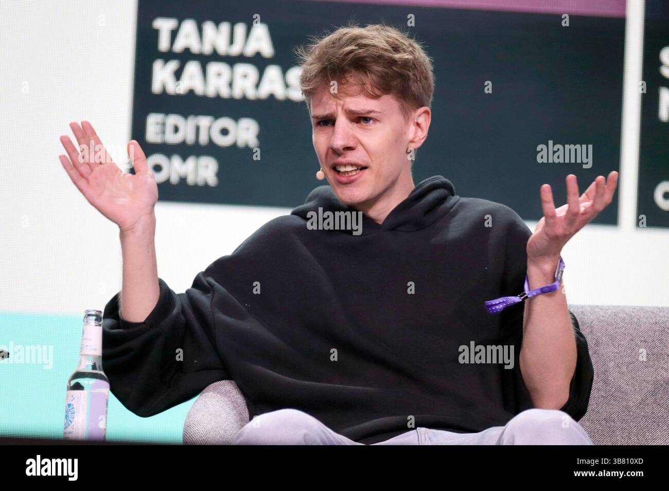 Levi Penell beim OMR Festival 2025 in den Messehallen. Hamburg, 06.05. ...