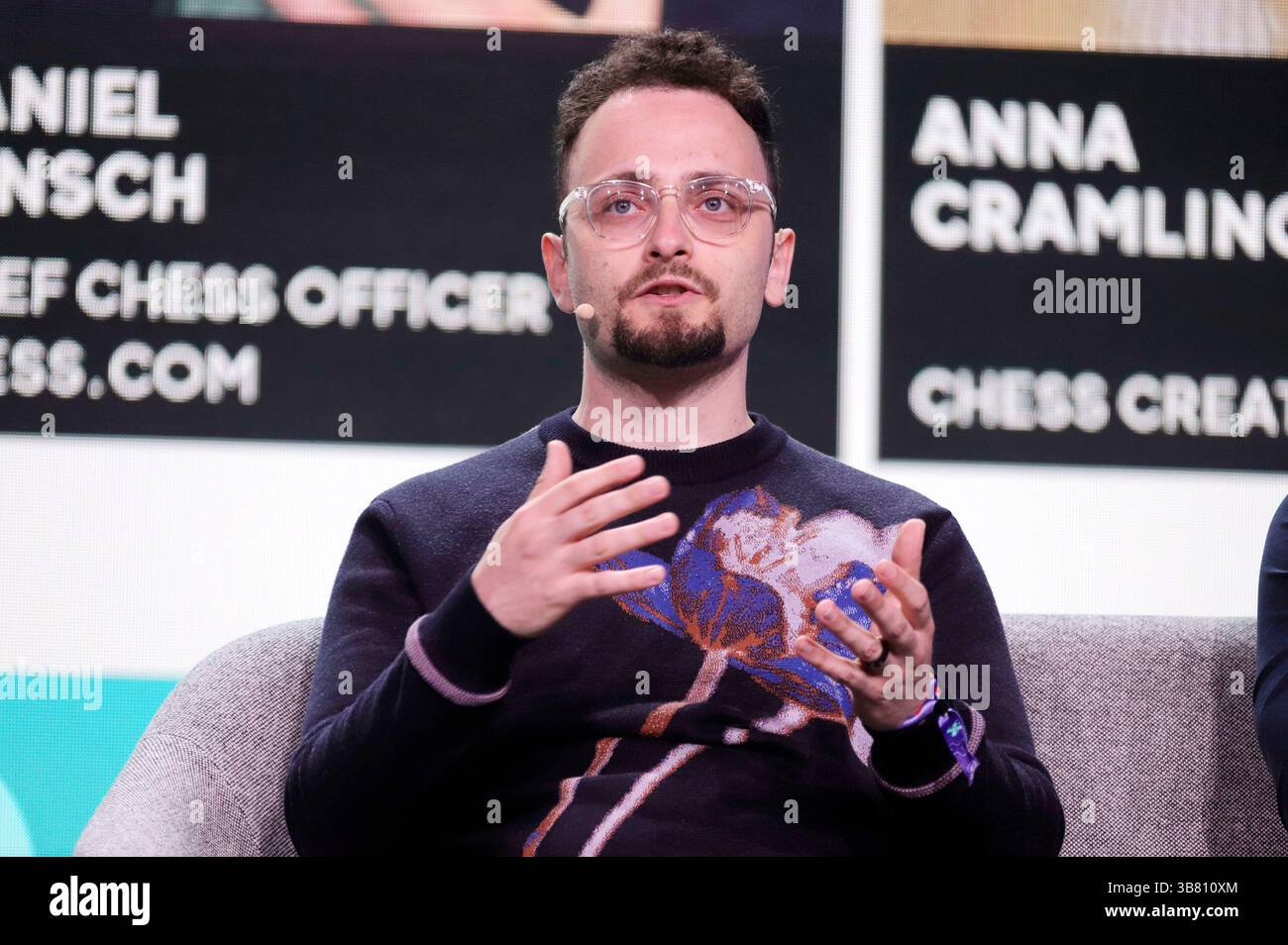 Levy Rozman beim OMR Festival 2025 in den Messehallen. Hamburg, 06.05. ...