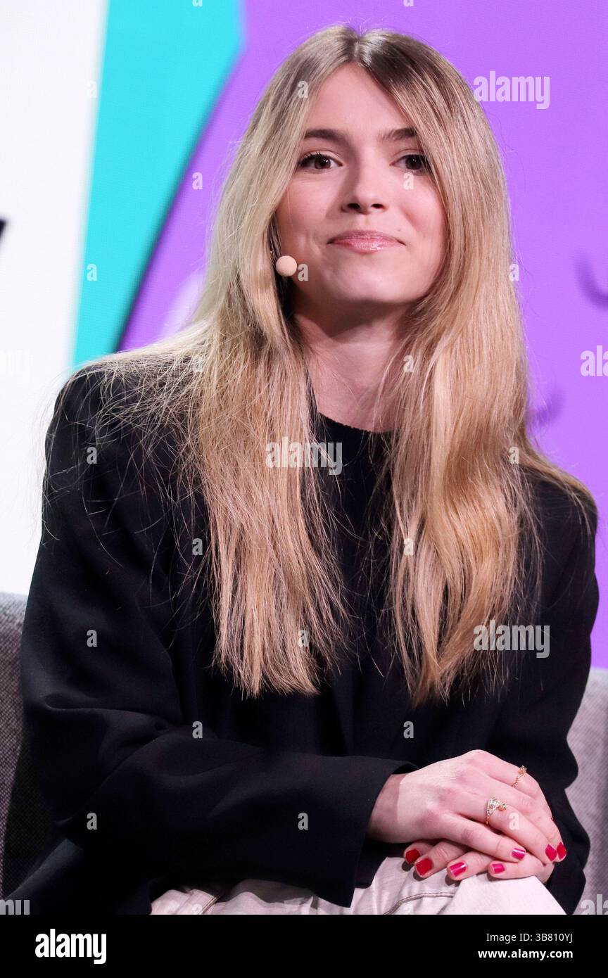 Anna Cramling beim OMR Festival 2025 in den Messehallen. Hamburg, 06.05 ...